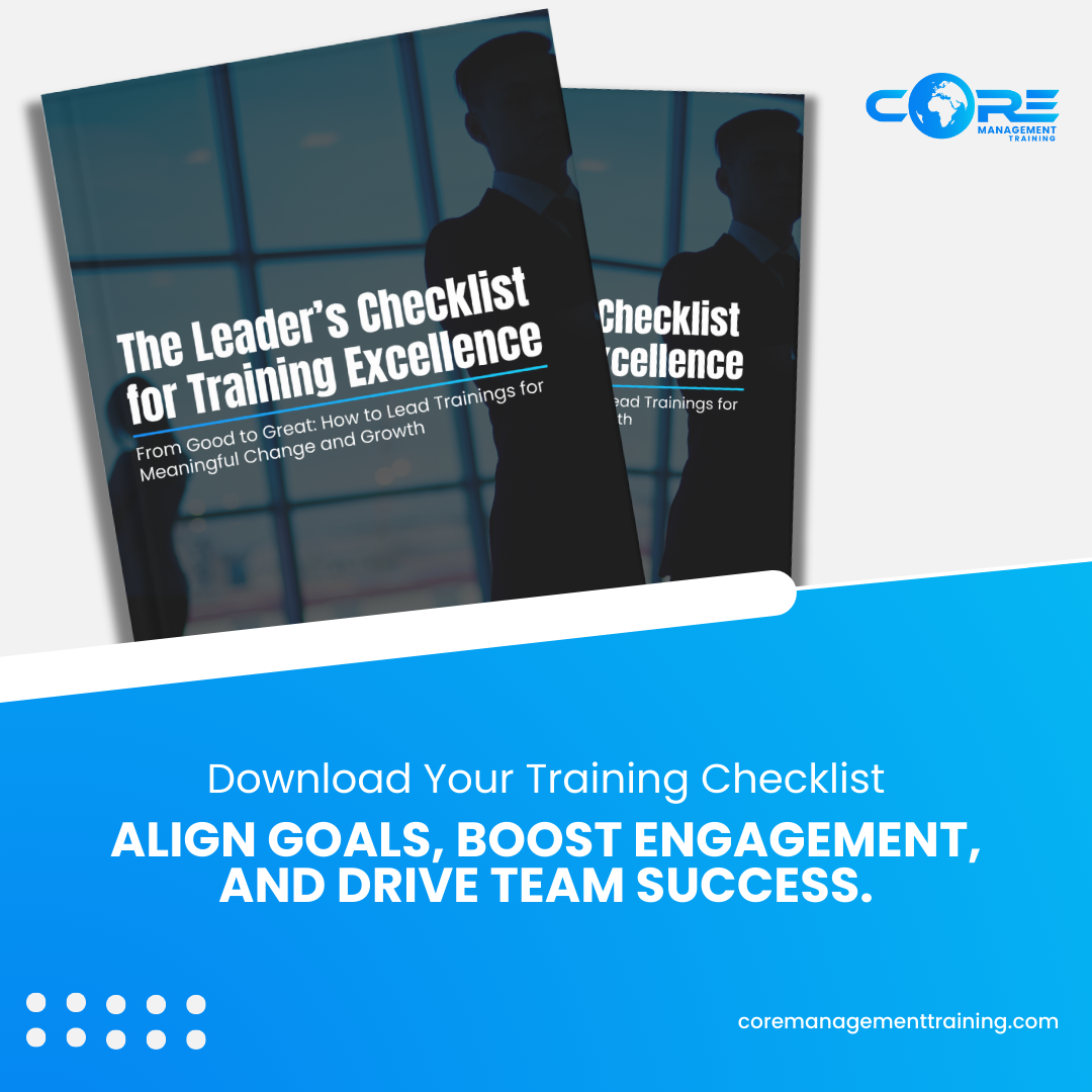 Achieve Training Excellence with Your Essential Training Checklist